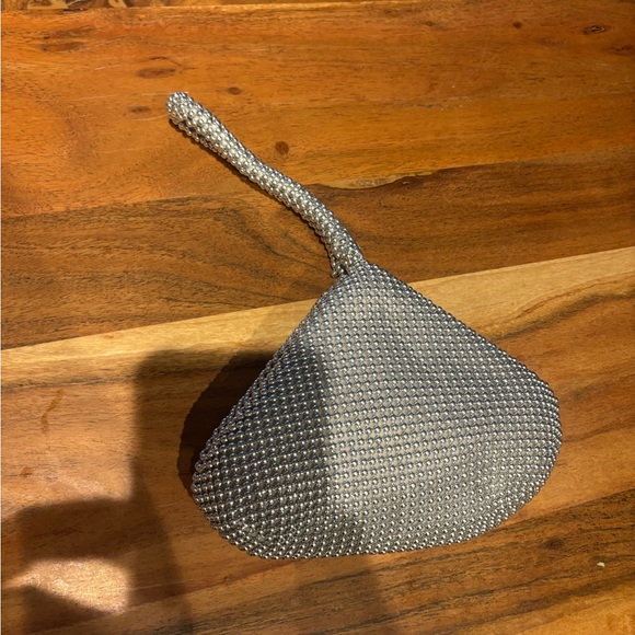 Bags | Silver Mesh Coin Purse | Poshmark